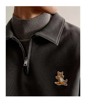 Maison Kitsuné Chillax Fox Polo Sweatshirt