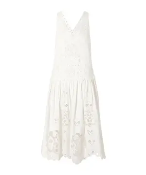 Sea Cotton-blend Dress