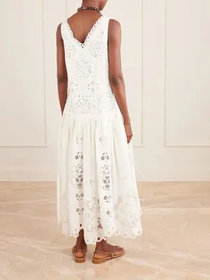 Sea Cotton-blend Dress