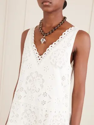 Sea Cotton-blend Dress