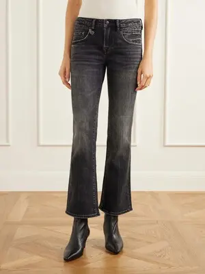 R13 High-rise Flared Jeans