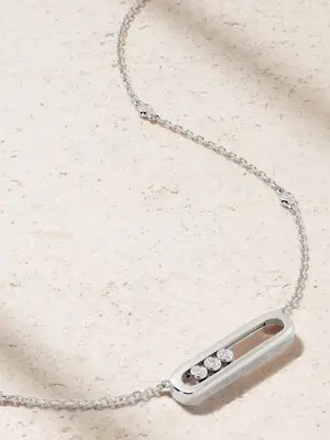 Messika White Gold Diamond Necklace