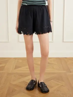 Sea Linen-blend Shorts