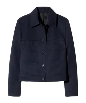 NILI LOTAN Susannah Button-up Jacket - Blue