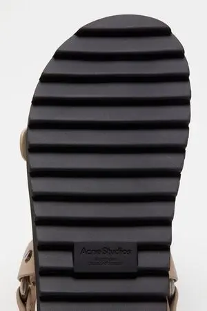 Acne Studios Leather Buckle Sandals