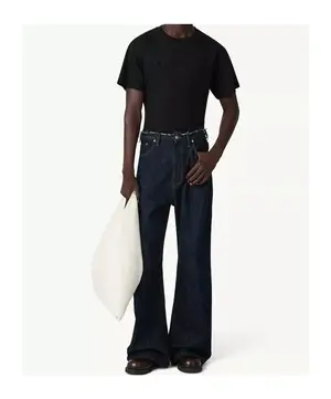 MAISON MARGIELA Frayed Wide-leg Jeans