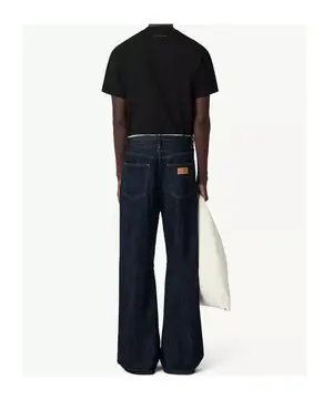 MAISON MARGIELA Frayed Wide-leg Jeans