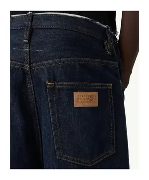 MAISON MARGIELA Frayed Wide-leg Jeans