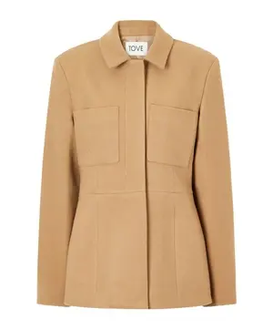 Tove Wool And Cashmere-blend Jacket - Camel
