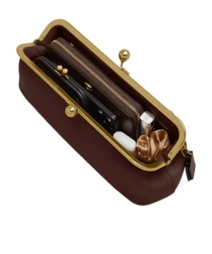 COACH Kisslock Frame Bag 30 Shoulder Bag