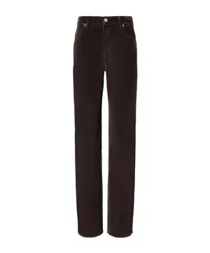 Guest In Residence Straight-leg Jeans - Brown