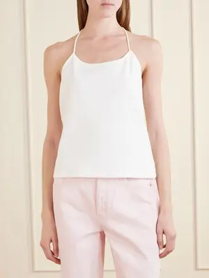 Still Here Toggle Cotton Tank Top - No