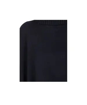 Ralph Lauren Fringed Turtleneck Cape