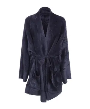 Emporio Armani Belted Waist Cardigan - Black