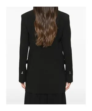 Patrizia Pepe Double-breasted Blazer With Peak Lapels