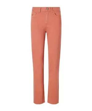 BLAZÉ MILANO Mid-rise Wide-leg Jeans - Red