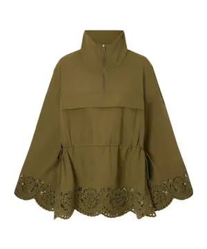 Sea Trimmed Shell Jacket