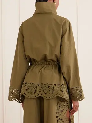 Sea Trimmed Shell Jacket