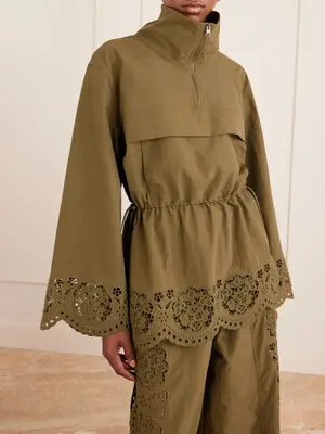 Sea Trimmed Shell Jacket
