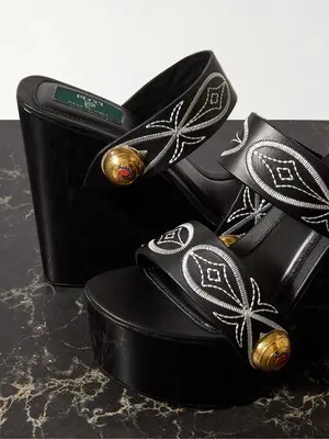 Emilio Pucci Versatile Flat Sandals