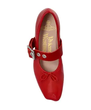 VIVIENNE WESTWOOD Square-toe Ballet Flats