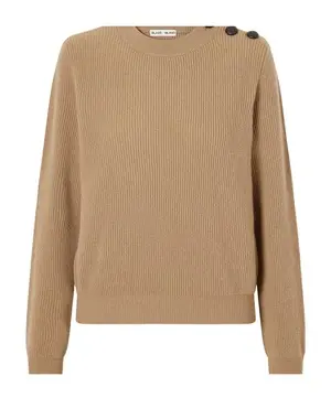 BLAZÉ MILANO Wool And Cashmere-blend Sweater