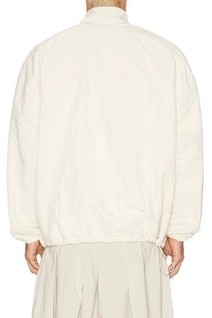 WILLY CHAVARRIA Willy Half-zip Performance Jacket - Cream