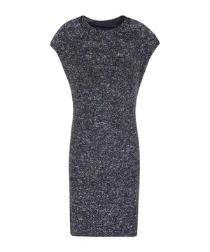 Emporio Armani Sleeveless Knitted Dress - Black