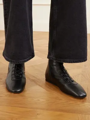 Le Monde Beryl Comfortable Handmade Leather Boots - No