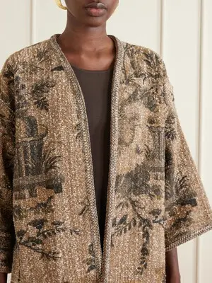 Etro Loose Short-sleeve Jacket