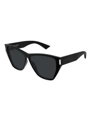 Saint Laurent Sl 927 Geometric-frame Sunglasses - Black