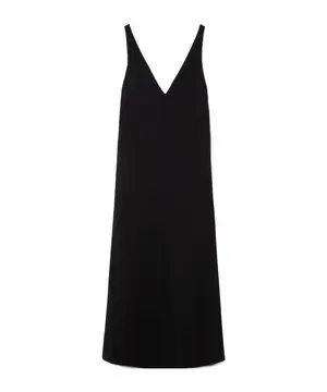 Staud Comfortable V-neck Long Dress
