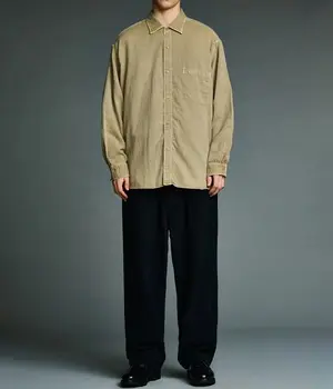 A.PRESSE Button-down Chest-pocket Shirt