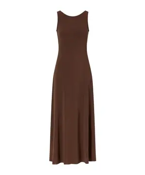 ERES Sculpture Backless Jersey Maxi Dress - No