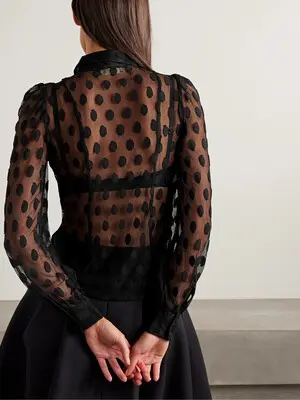 Ulla Johnson Sheer Mesh Top