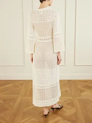 ERES Open-knit Maxi Dress