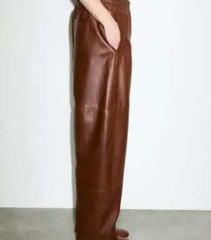 Max & Co. Leather Balloon Trousers