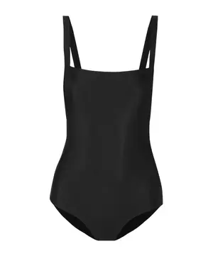 Matteau The Square Maillot Swimsuit - Black