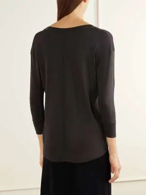 LAUREN MANOOGIAN Pima Cotton-jersey T-shirt