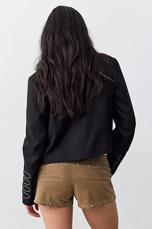 Free People Low Rider Studded Wrap Skort - Trailhead