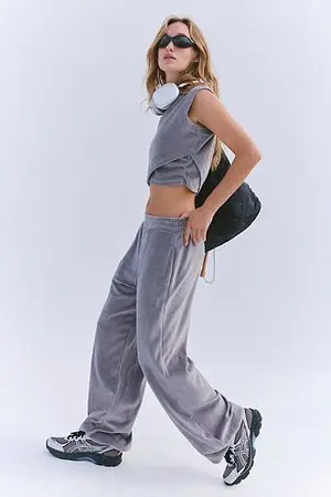 Free People Crossover Velour Set