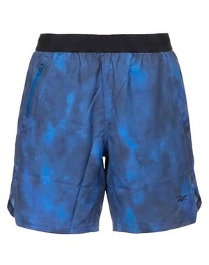 REEBOK Shorts & Bermuda Shorts Size Polyester - Blue