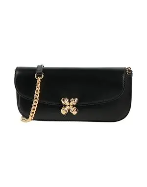 Alexander McQueen Cross-body Bag Leather - Black