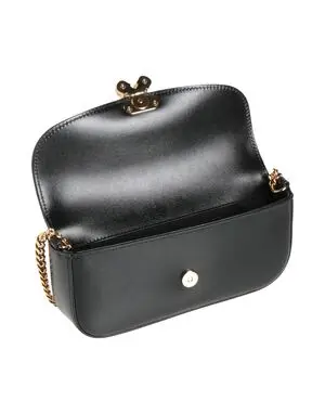 Alexander McQueen Cross-body Bag Leather - Black