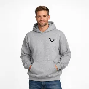 SIMPLY SAGE MARKET Spooky Graffiti Hoodie - Graphite