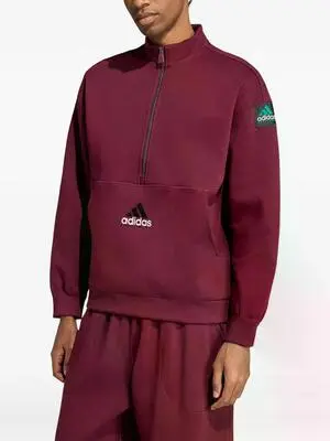 Adidas Equipment Spacer Half-zip Sweatshirt - Red