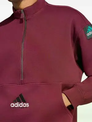 Adidas Equipment Spacer Half-zip Sweatshirt - Red