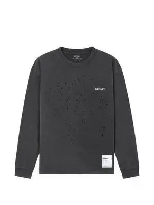 Satisfy Mothtech Distressed Long-sleeve T-shirt