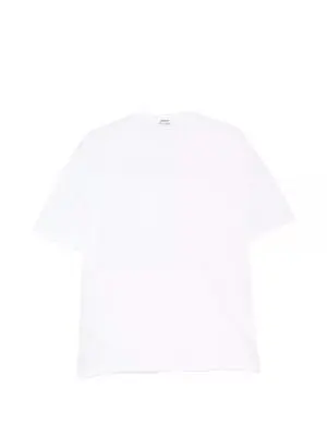 Cesare Attolini Pleated-sleeve T-shirt - White