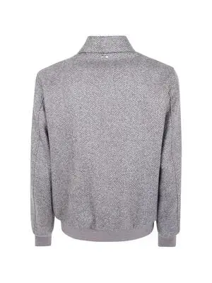 Herno Herringbone-pattern Wool Jacket